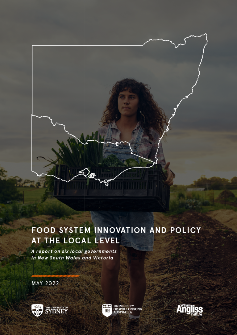 Strengthening Food Systems Governance at the Local Level ...
